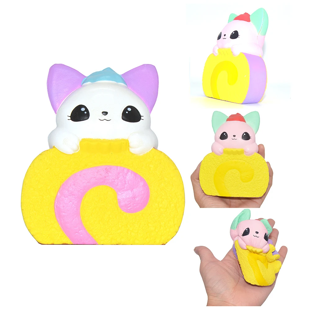 Aliexpress.com : Buy 12PCS Kiibru Rare Elf Roll Cake Squishy Cute ...