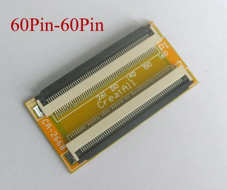 60pin To 60pin 0.5mm Pitch Connector Tft Lcd Fpc Cable Extension ...