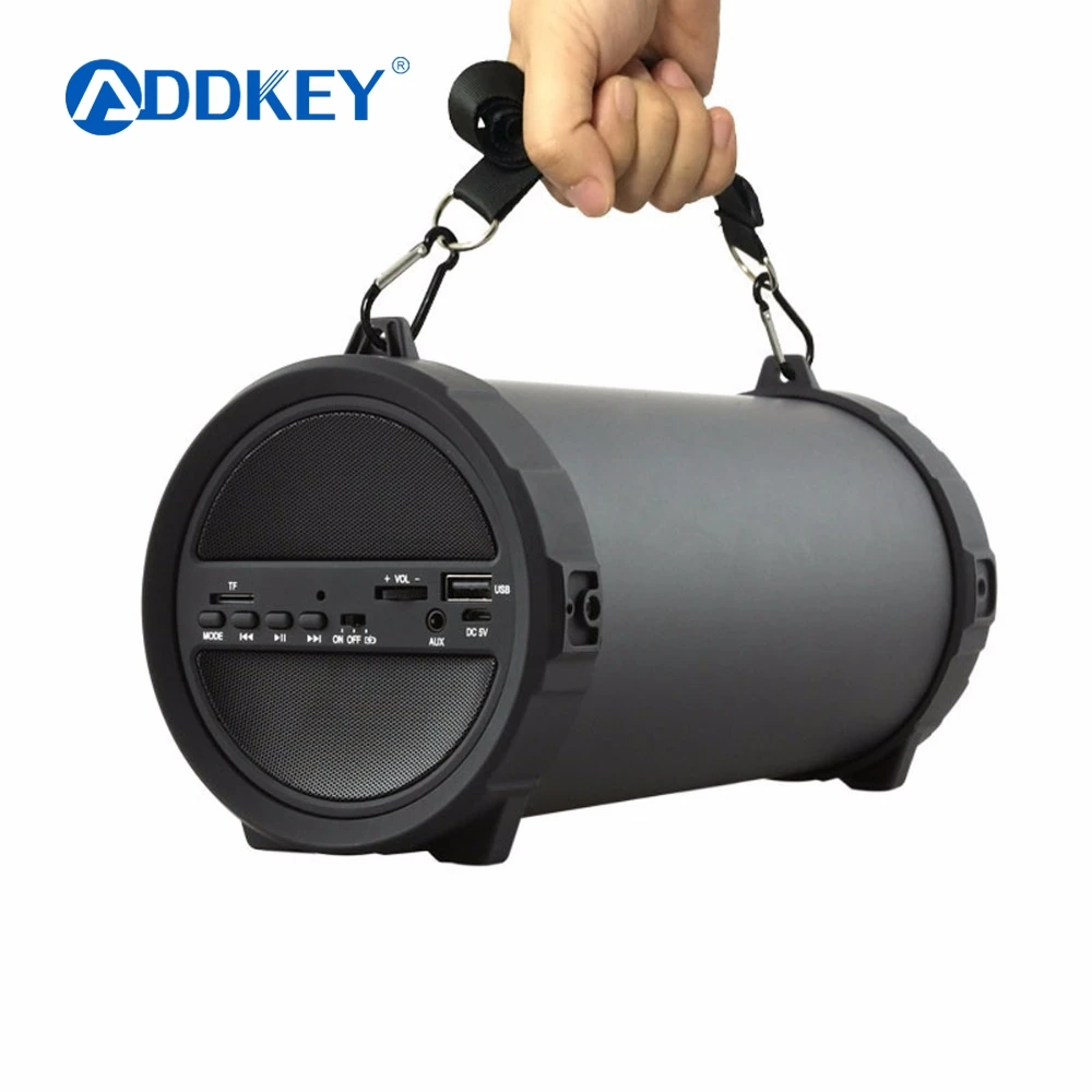 ADDKEY Outdoor Bluetooth Speaker 2000mAh Power Bank 89mm Big Bass ...