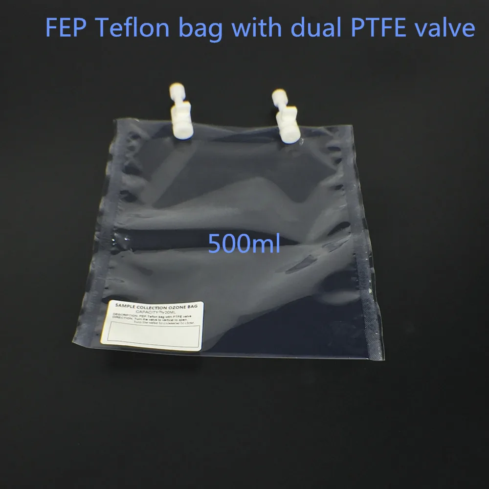 Ozone resistant sampling bag, ozone gas collection bag, FEP bag with ...