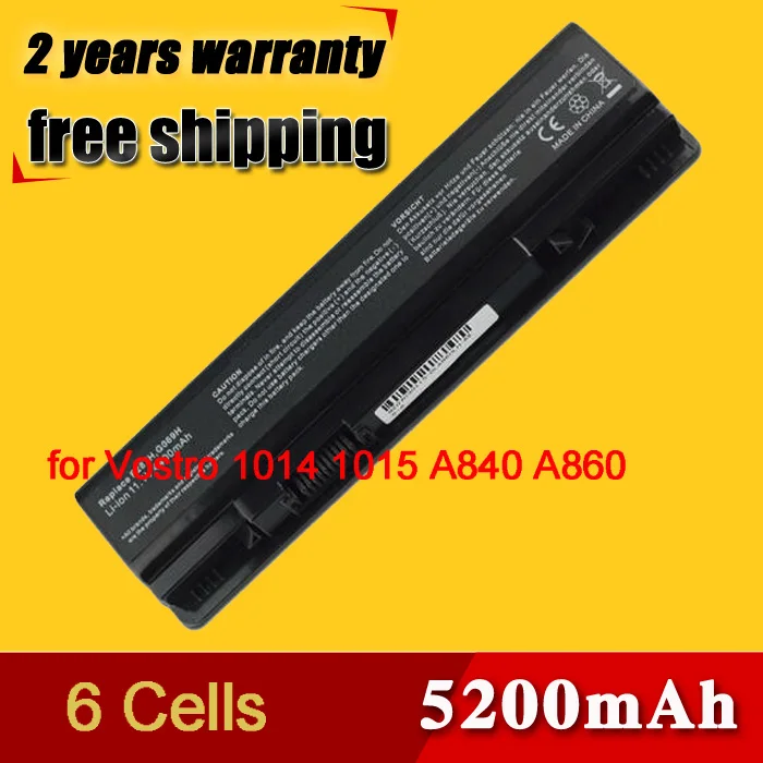5200 mAh 배터리 F287F R988H F287H F286H Dell Inspiron 1410 Vostro 1410 ...