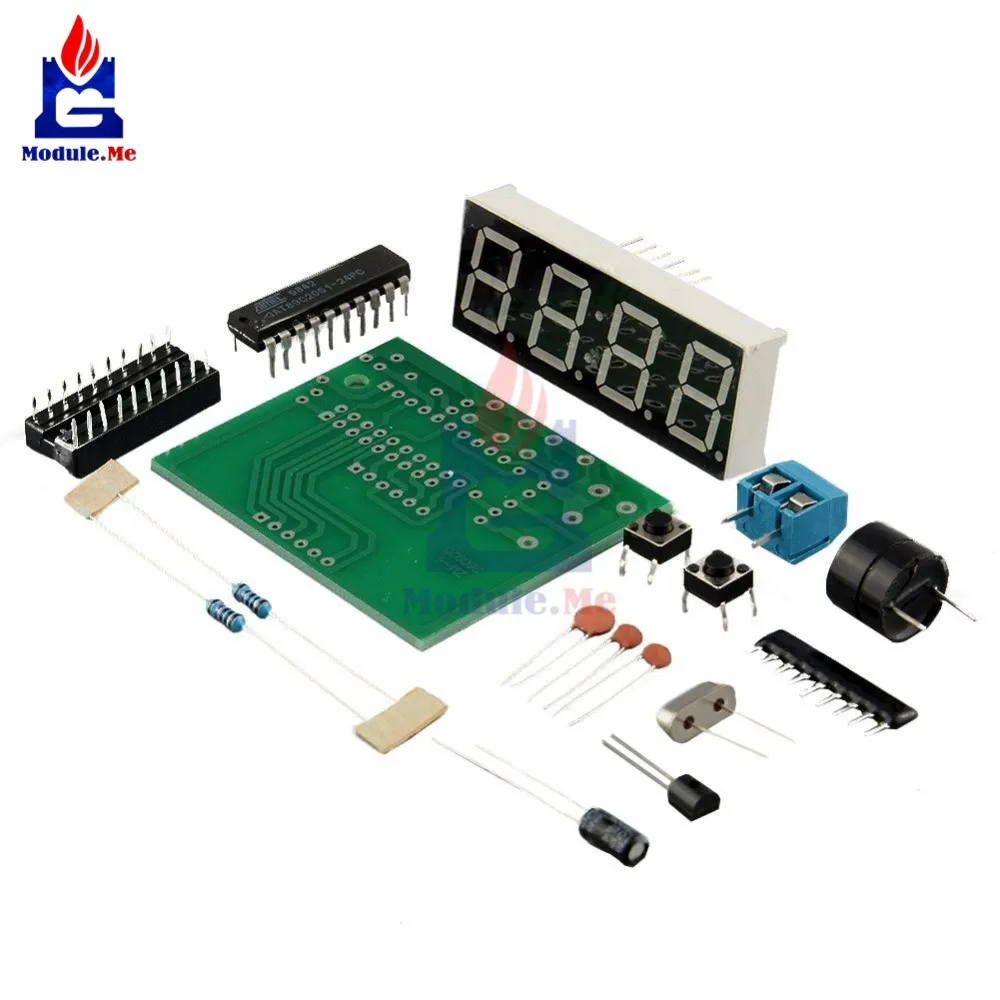 0.56 Inch at89c2051 Electronic Clock Suite Diy Clock 4 Digit For ...