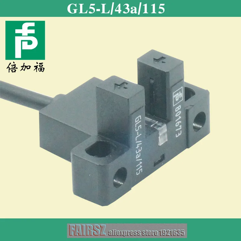 2 개/몫 오리지널 P + F 그루브 타입 광전 스위치 GL5 L/43a/115 GL5 Y/43a/115 재고 있음|인스팩션 ...