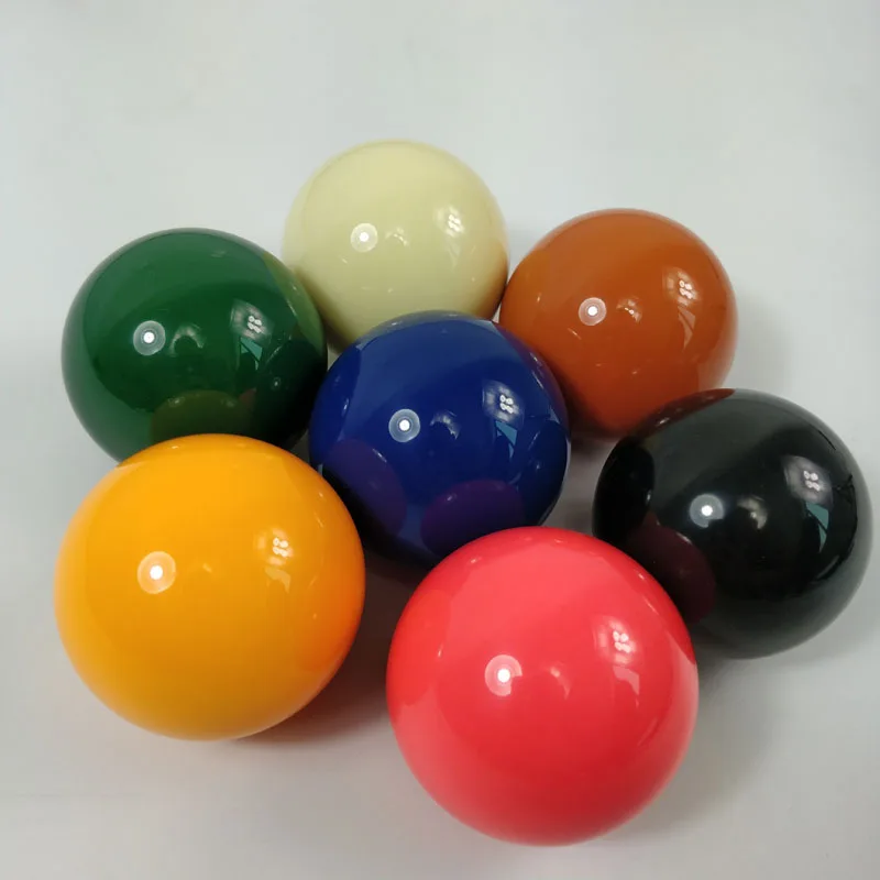 2pcs/lot colorful Resin 52.25mm snooker balls sold by single ball Pool ...
