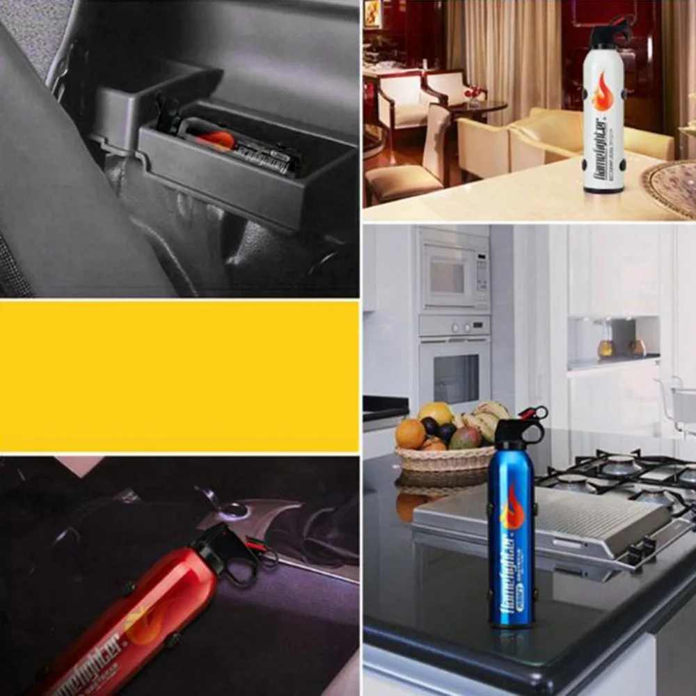 Mini Portable 0.8Mpa Car Fire Extinguisher with Hook Dry Chemical Fire ...