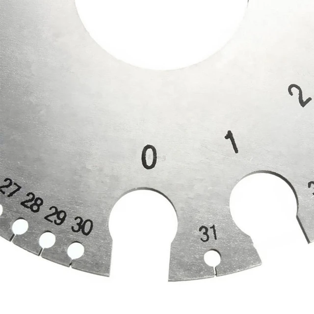 Electrical Wire Gauge Measuring Tool US Steel Round Wire SWG MM