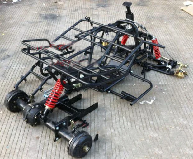 Four-wheel Truck Full Set Of Atv Accessories Big Frame Drum Brake Axle ...