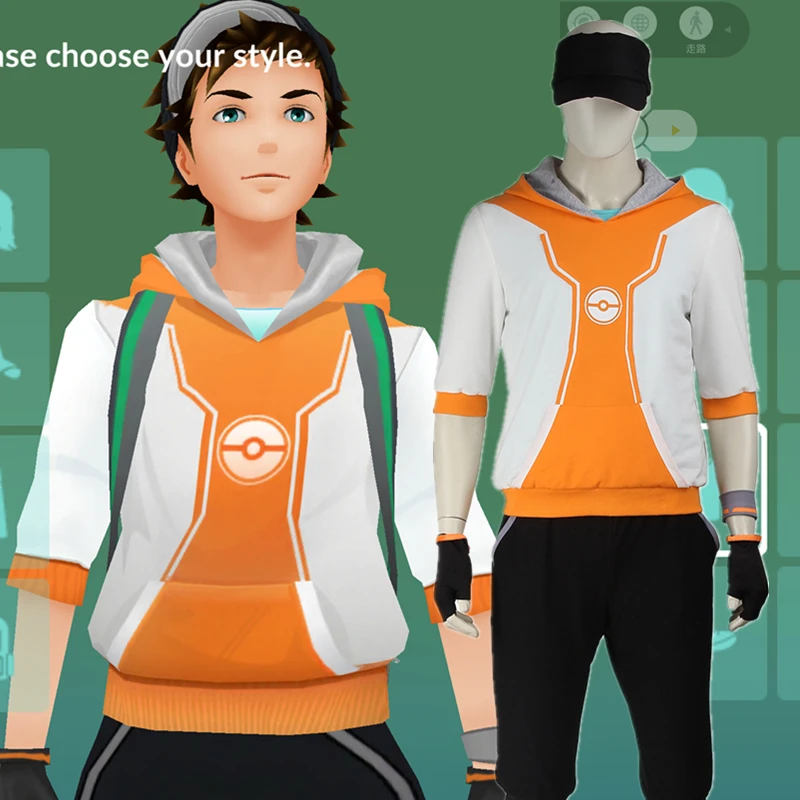 Pokemon Cosplay Hoodies Pokemon Go Cosplay Outfit Costume Halloween ...
