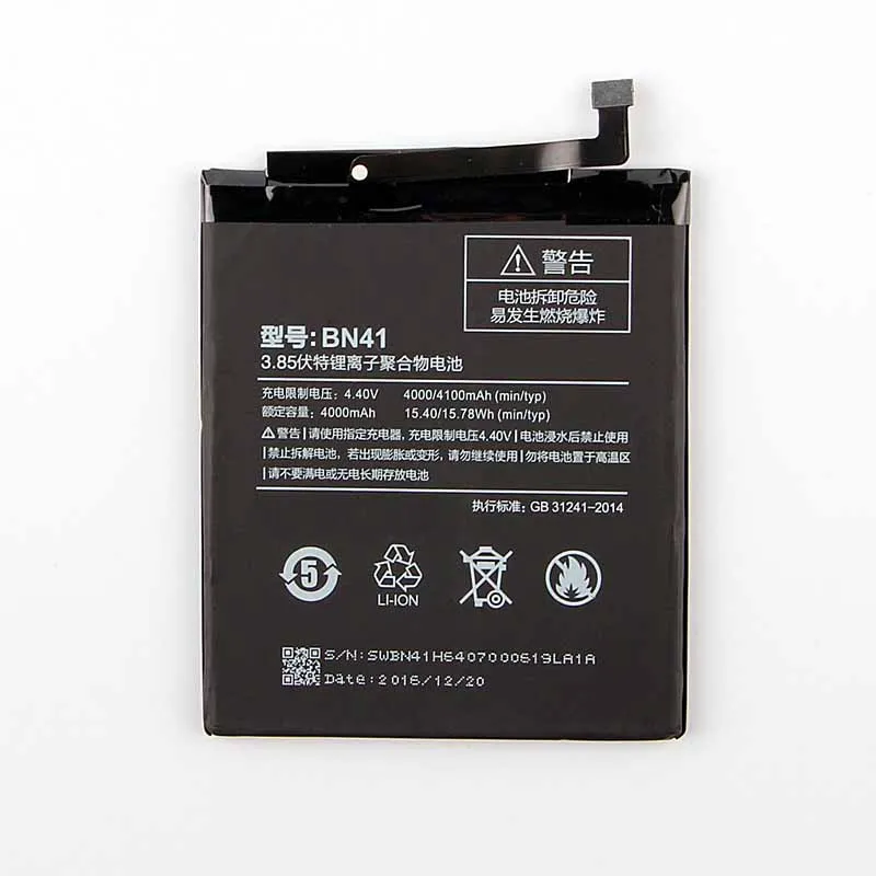 Bateria de celular xiaomi redmi, bateria recarregável de li íon para ...