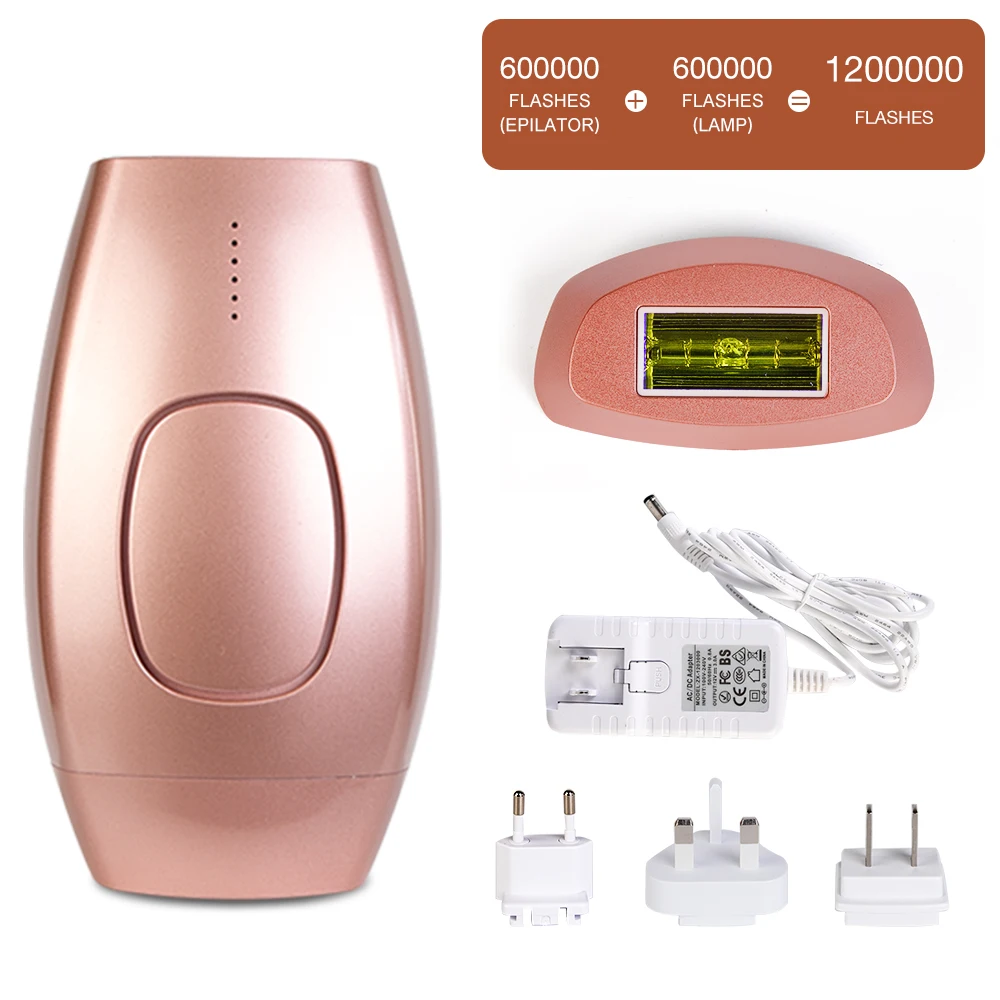 1200000 Flash 3 in 1 Permanent IPL Epilator Laser Hair Removal ...