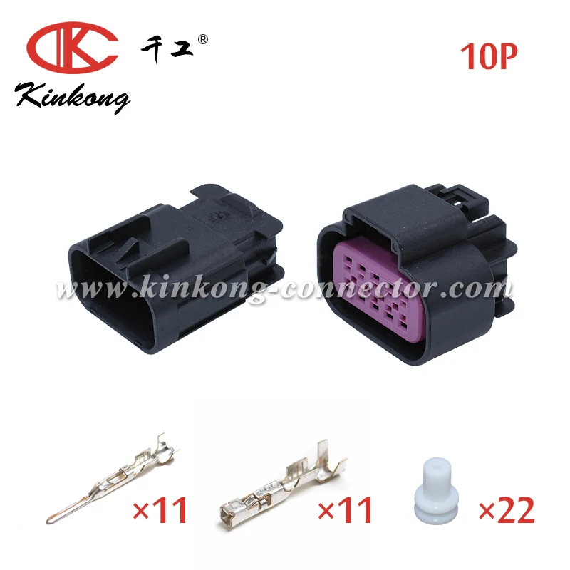 블랙 델파이 Aptiv GT 150 밀폐형 암 ABS/ ESC, 스타터 센서 커넥터, 메트리 팩 하우징 15326842, 10 ...