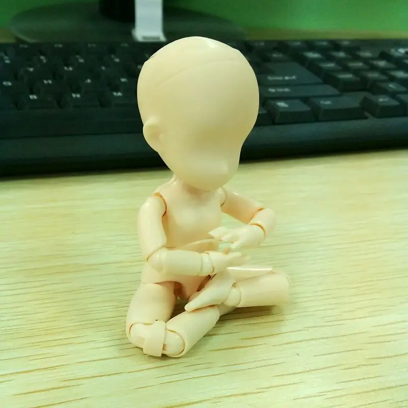 SHINEHENG Anime Figma Child Body Chan Body Kun Action Figure Doll ...