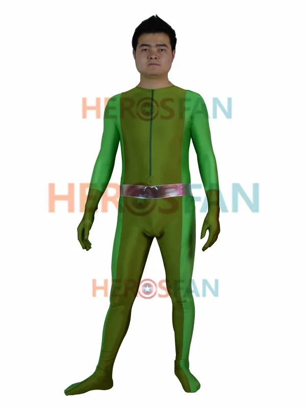 Totally Spies Sam Green Spandex Superhero Costume lycra zentai body ...