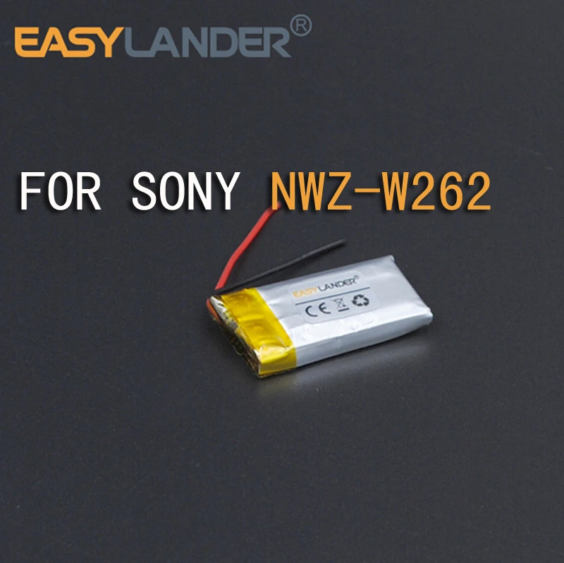 3.7v 110mah Polymer Li-ion Battery For Sony Walkman Nwz-w202 Nwz-w252 ...