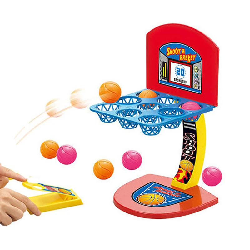 Kids Sports Toys Mini Desk Basketball Stand Parent Child Interactive ...
