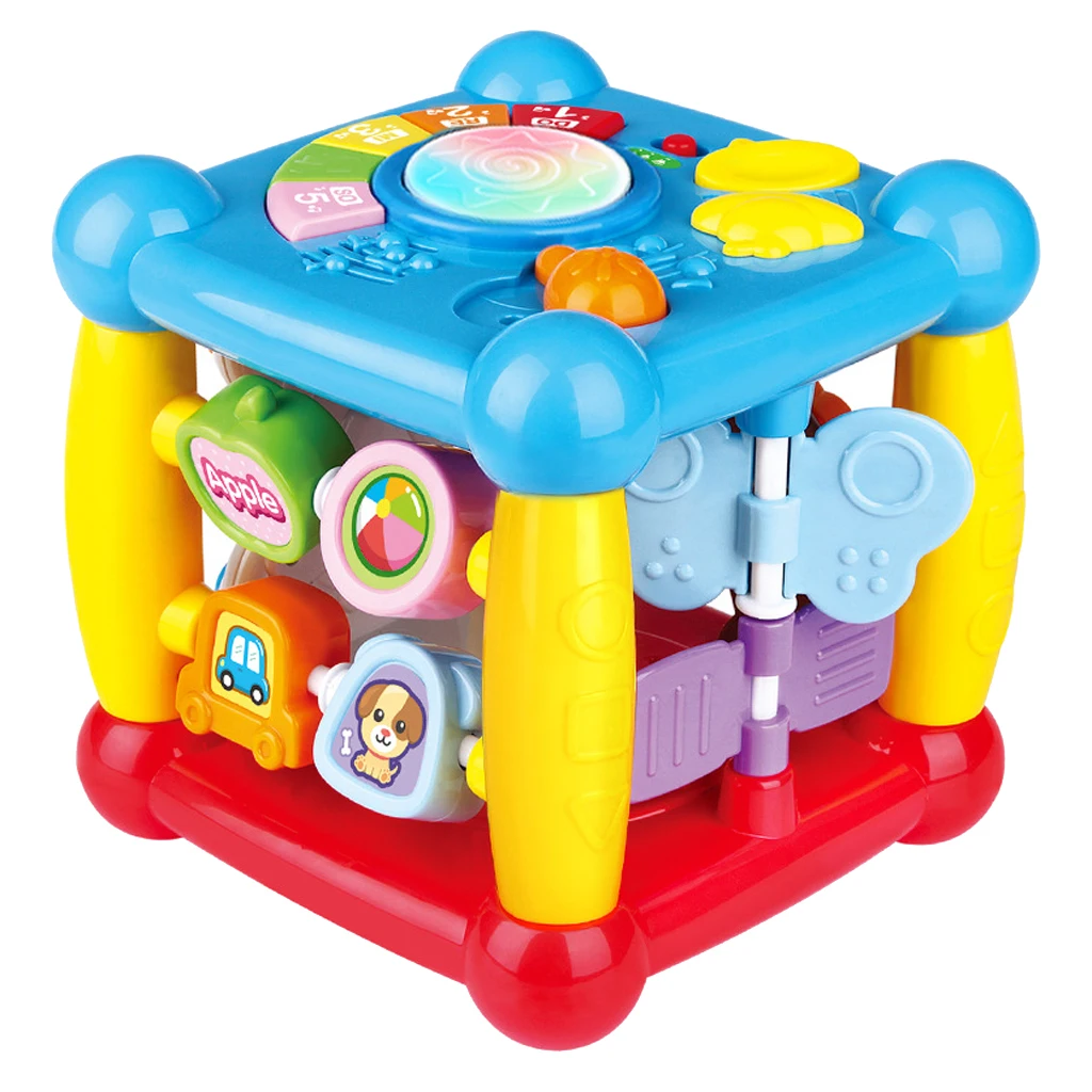 Toddler Baby Electric Musical Instrument Cube w/ Music Early ...