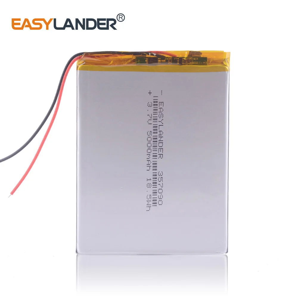 357090-3-7V-5000mAh-polymer-lithium-ion-battery-Replacement-Tablet-for ...