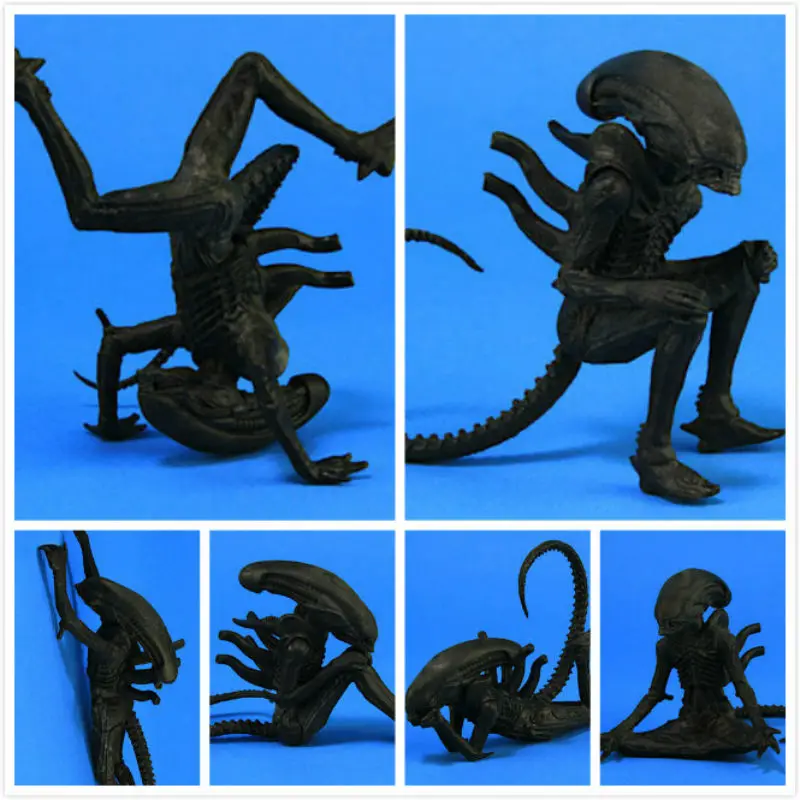 Alien Big Chap Mini Figure Day Dream Yoga Relax Squat 6 Pcs Set ...