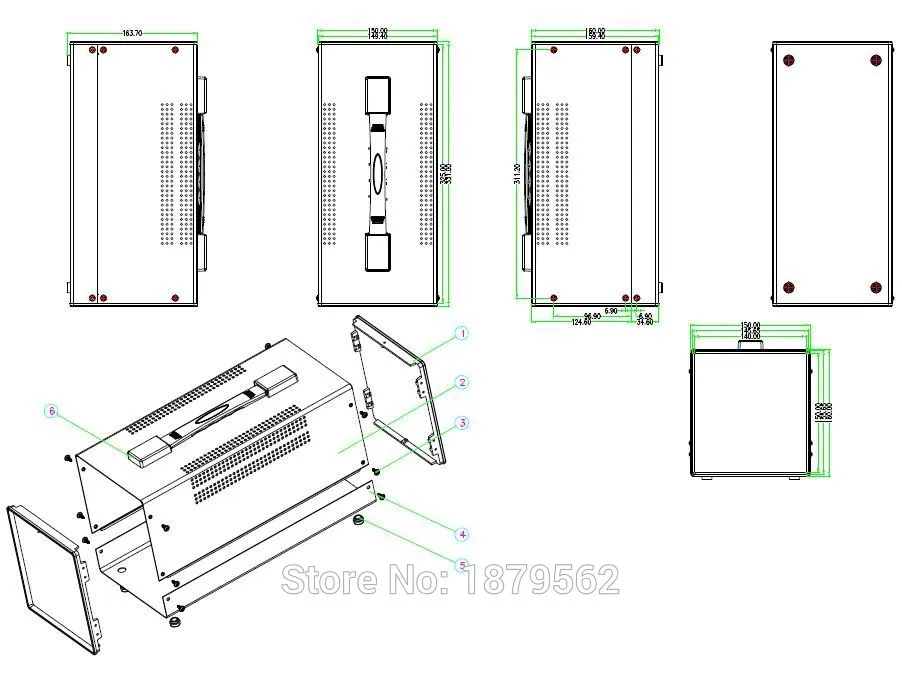 Case Electrical Panel Drawing
