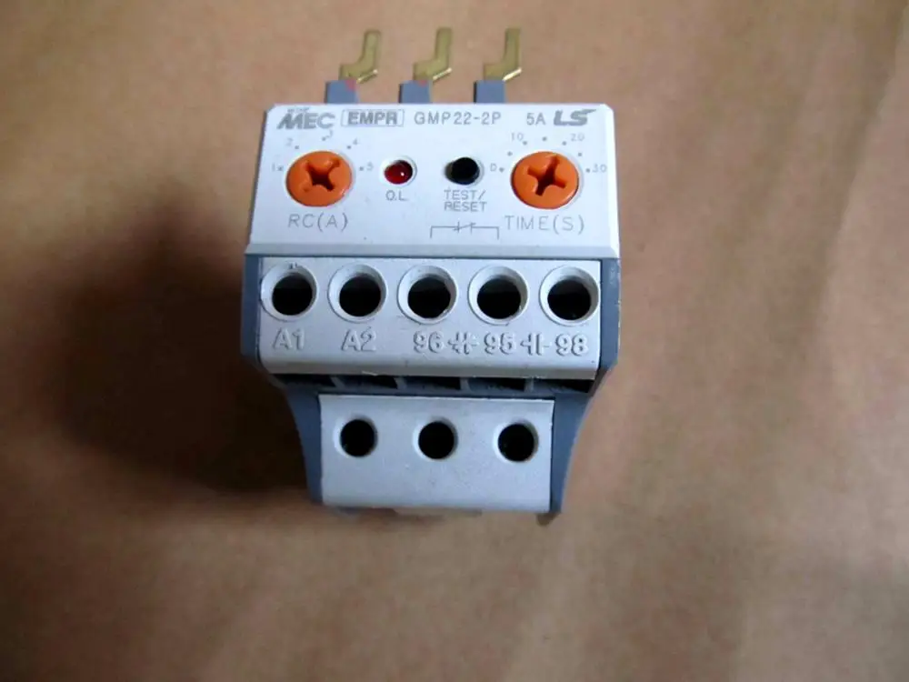 オリジナル輸入5a GMP22 2P韓国、電子過負荷保護リレーempr mec|protection relay|relay ...