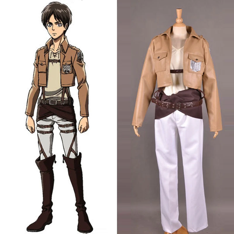 Anime Attack On Titan Shingeki No Kyojin Training Corps Eren Jaeger ...