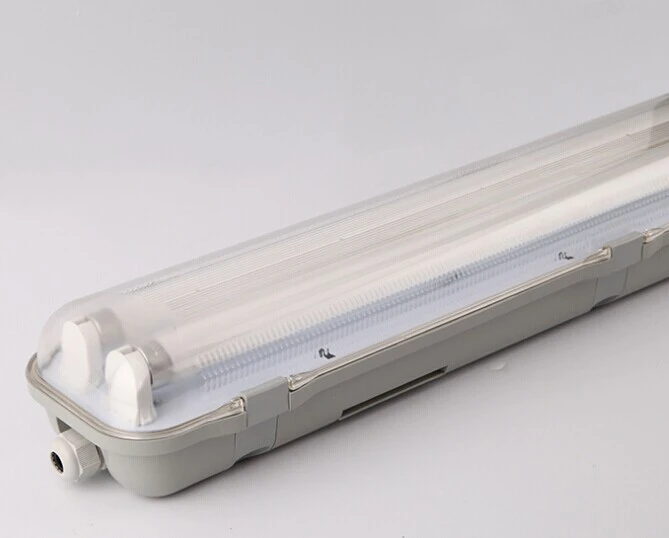 10pcs/lot Free Shipping Double T8 1200mm 4ft 4foot Light Fixture ...