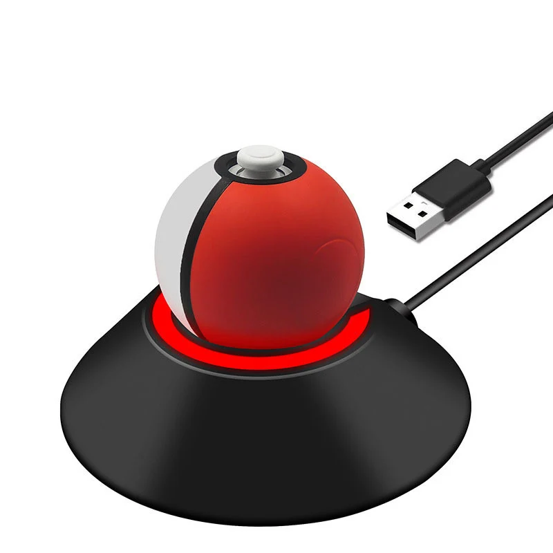 Nintend Switch Poke Ball Plus Charging Dock Station Charger Stand Desk ...