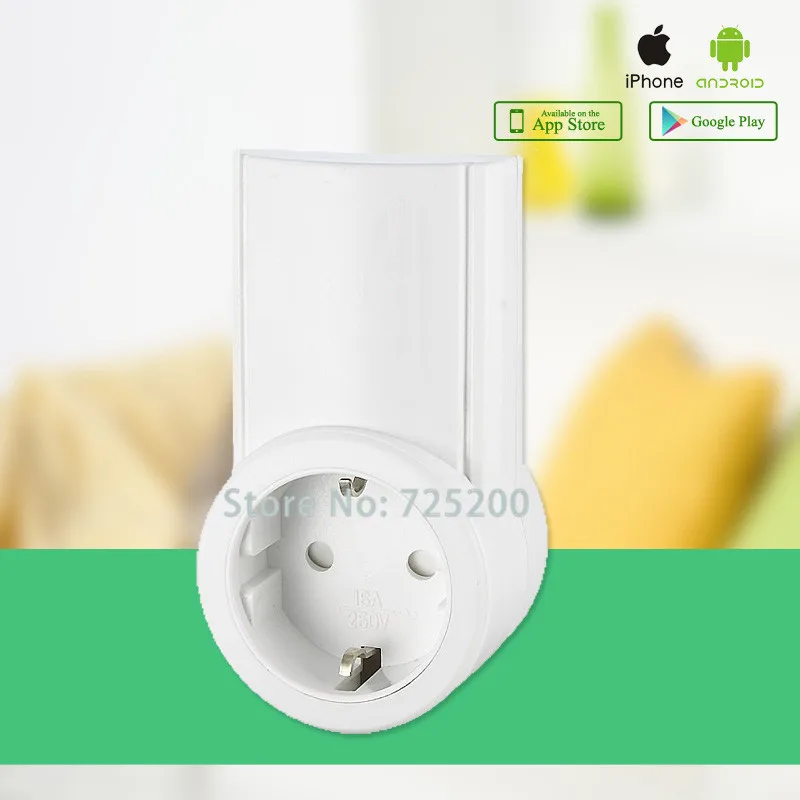 remote control smart power socket for wireless security alarm G90B wifi ...
