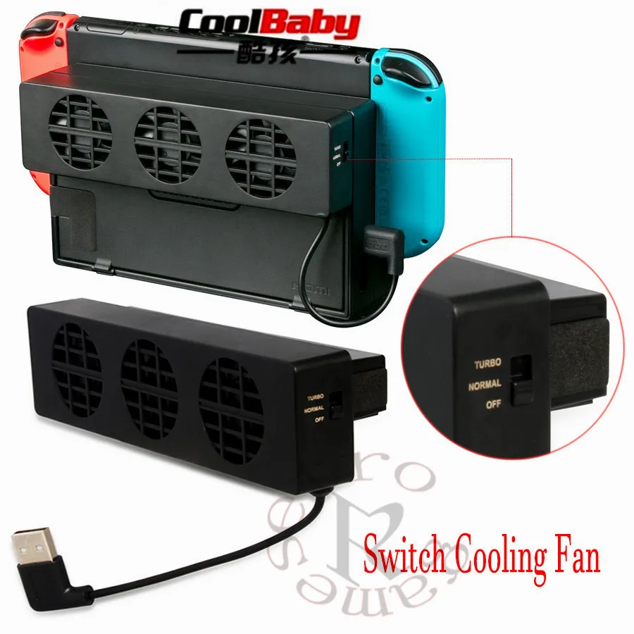 External USB Cooling Fan for Switch Docking Station Fans with ...