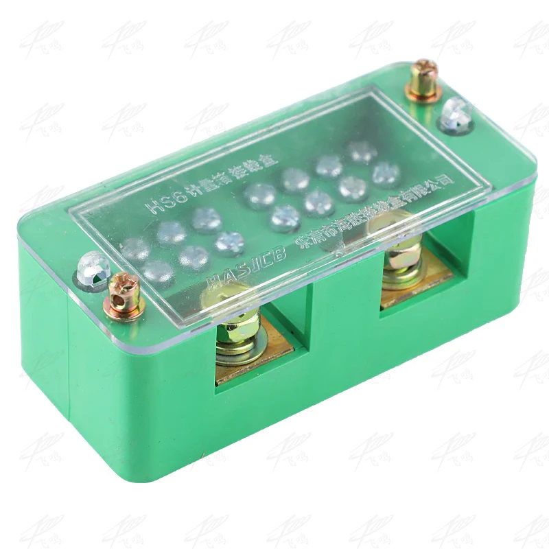 Single Phase 2-IN 8-OUT Wire Terminal Box Household Distribution Box ...
