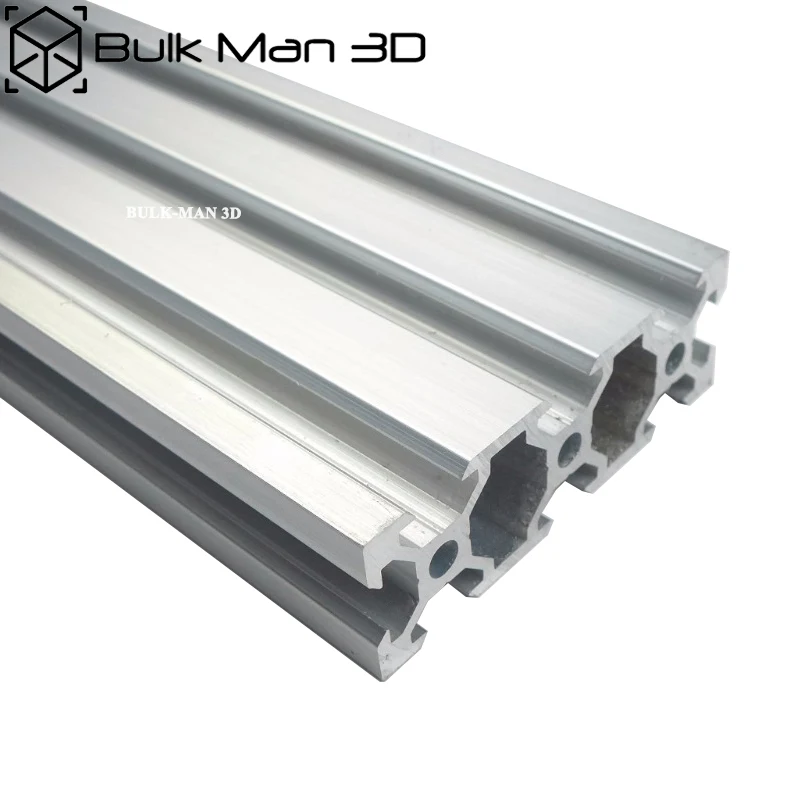 5 м/лот v-слот линейный рельс 2060 черный/серебристый анодированный ...