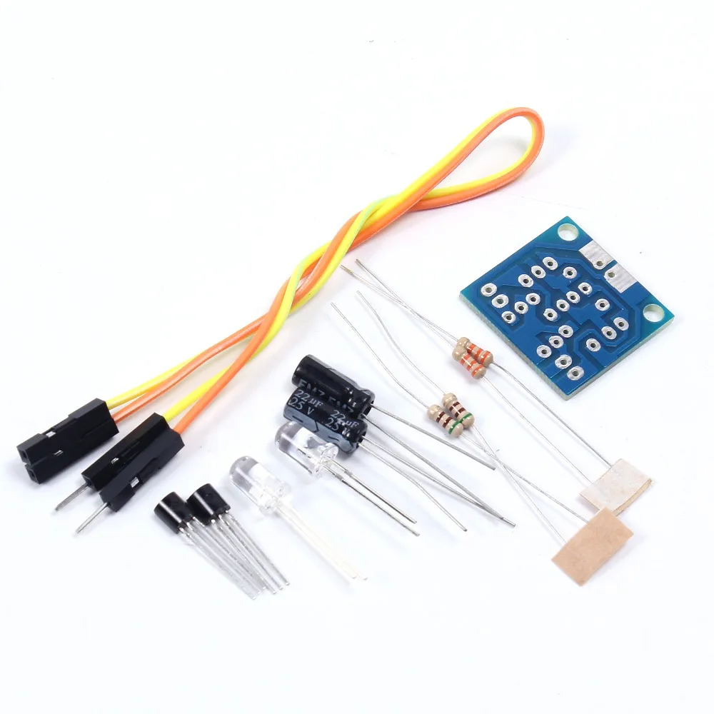 Welcome for Visiting - Monday Kids DIY Kit 5MM LED Simple Flash Light ...