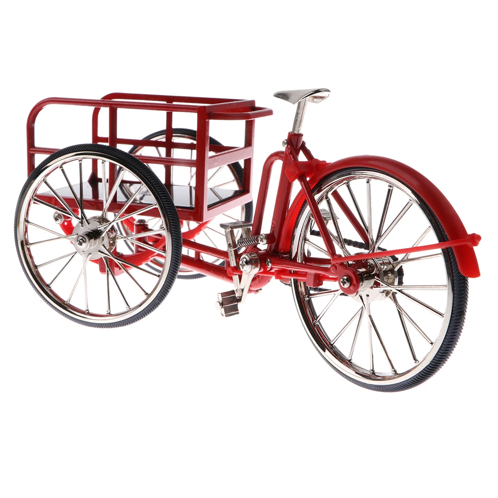 1:10 Scale Alloy Diecast Racing Tricycle Bike Model Vehicle Bicycle ...