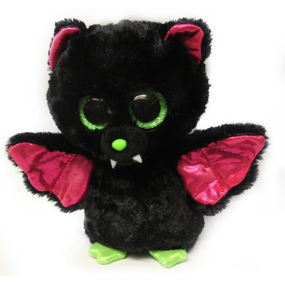 TY beanie boos stuffed Bat plush toy bichinhos Ty big eyes plush doll ...