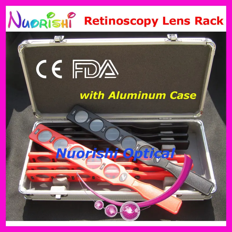 E03-1-Good-Quality-Retinoscopy-Lens-Rack-Set-Kit-Optical-Supplies-Trial ...