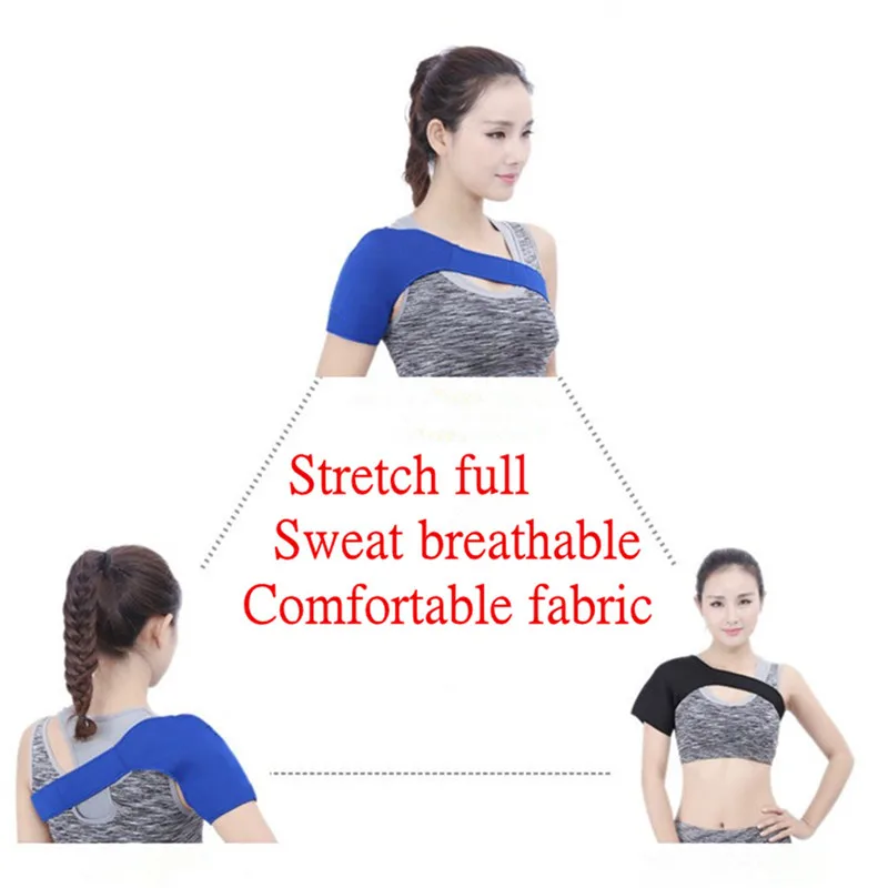 Sports Muscle BACK Protect Brace Dislocation Injury Arthritis Shoulder ...