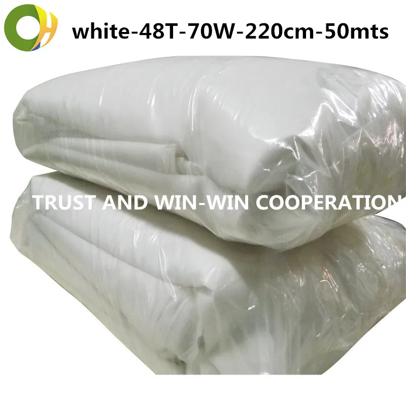 MESH FACTORY 48T 70W 220cm 50mts polyester wire mesh cloth, polyester ...