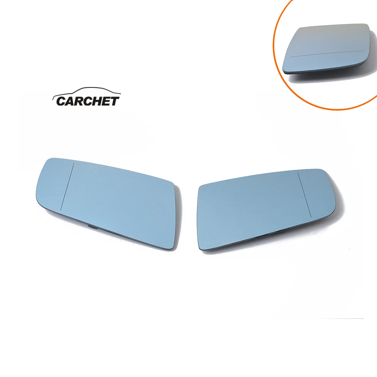 Bmw e60 e61 e63 oe 51167065081 51167065082 자동차 스타일링 백미러 가열 미러 용 carchet ...