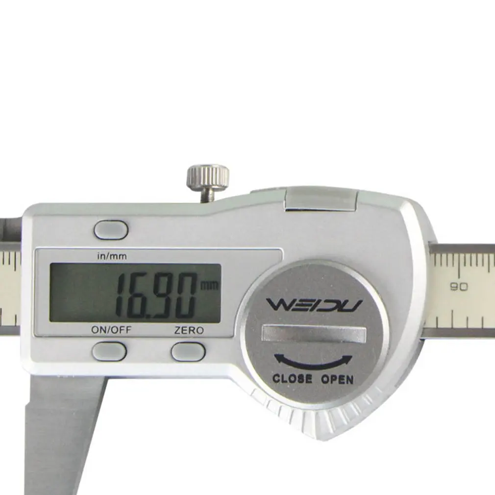 0-300mm Linear Readout Scale LCD Ruler Vertical Size Optional 0.01mm ...
