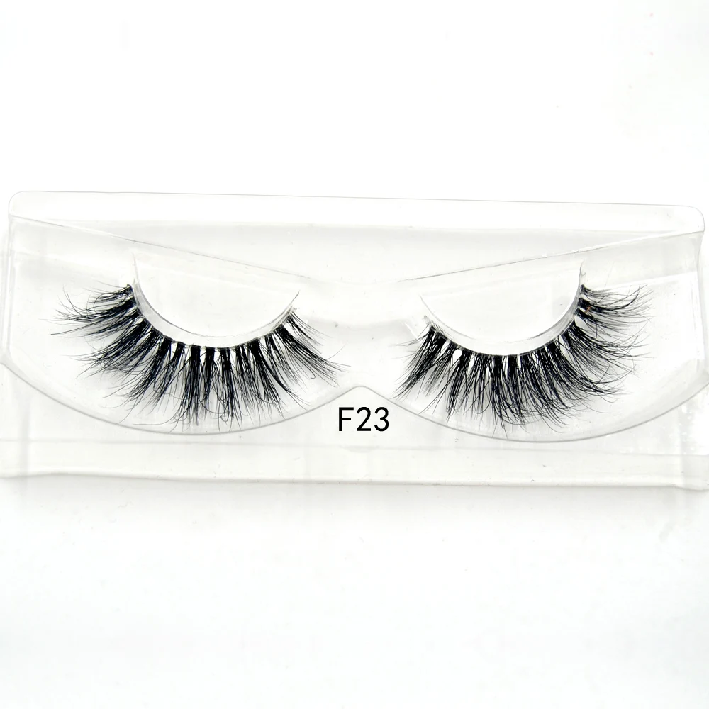 10 Style Mink Eyelashes Invisible Band Lashes Natural 3d Mink False