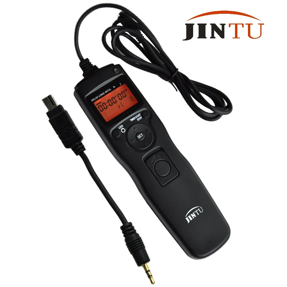 Jintu Lcd Time Lapse Intervalometer Timer Remote Control Shutter Release For Nikon D90 D5300 ...