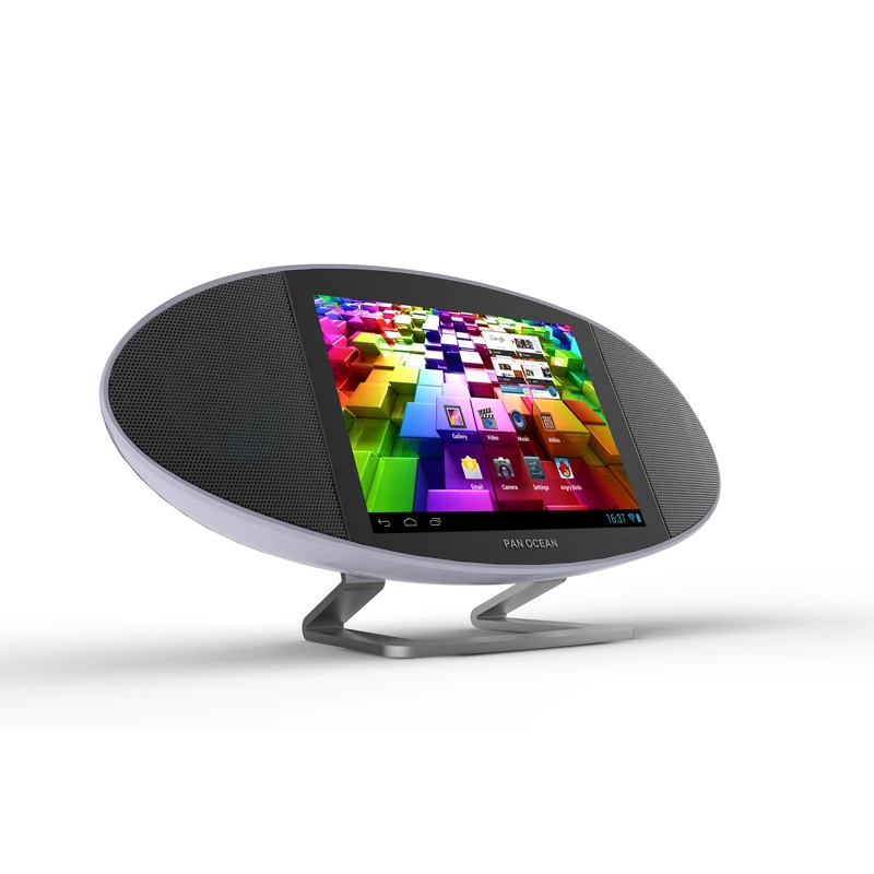 7-Touch-Screen-WIFI-Bluetooth-4-0-Speaker-Smart-Sound-Box-Android-5-1 ...