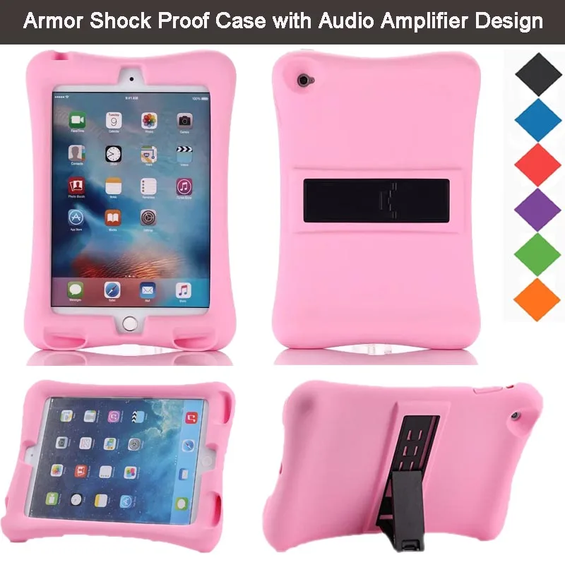 New Arrival Kids Silicone Cover for Apple iPad Mini 4 7.9'' Tablet Case ...