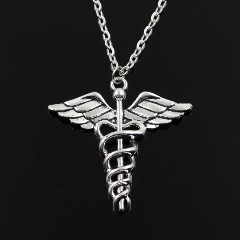 Medical Symbol Necklace Silver | Medical Jewelry Pendant Silver - New ...