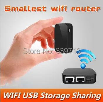 World smallest portable wireless n wifi repeater English version mini ...