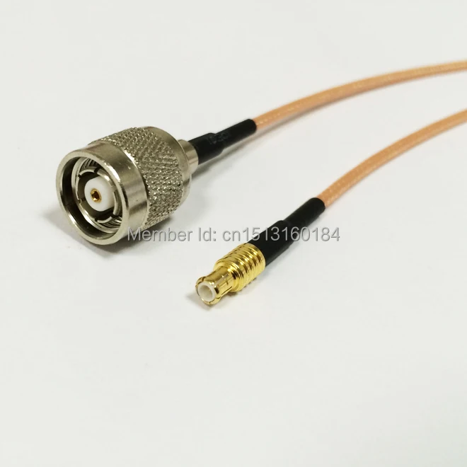 New Modem Coaxial Pigtail RP TNC Male Plug To MCX Male Plug Connector ...