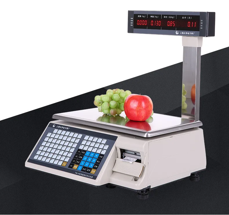 Retail Scales With Printer