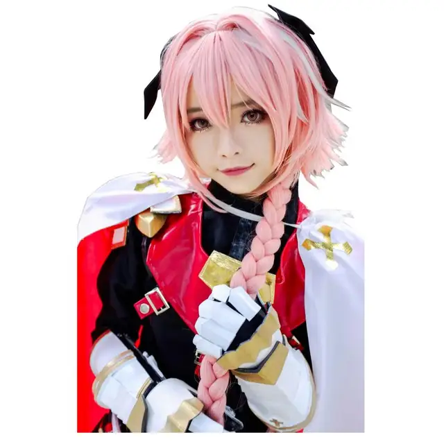 2018 Fate/Apocrypha Rider of Black Astolfo Cosplay Costume Custom-Made