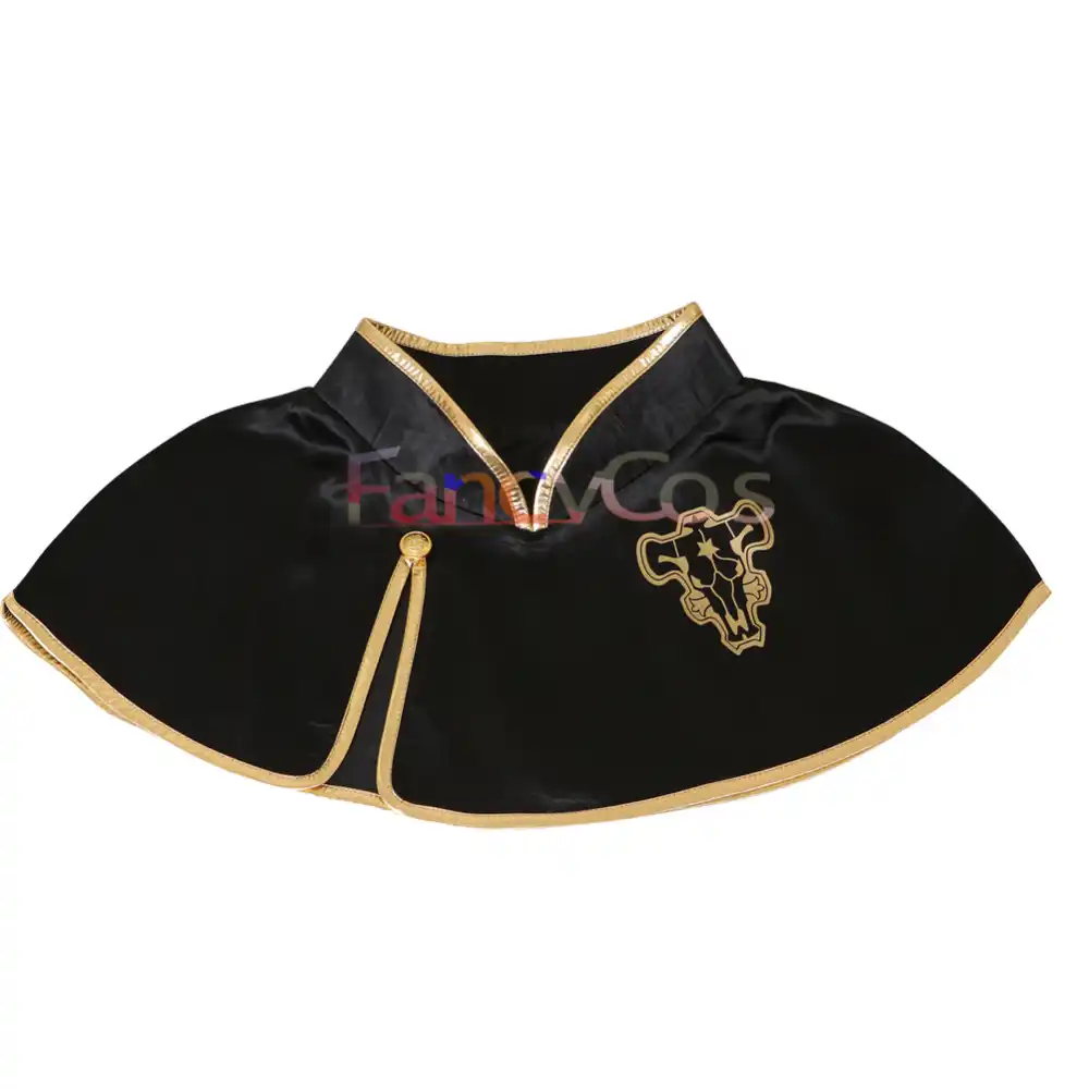 FancyCos Black Clover Cloak Anime Cosplay Costume Asta Cloak Black Bull ...