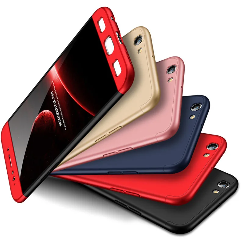 LUXURY Phone Case for OPPO F7 A77 A79 A83 A1 Cases 360 Full Protection ...